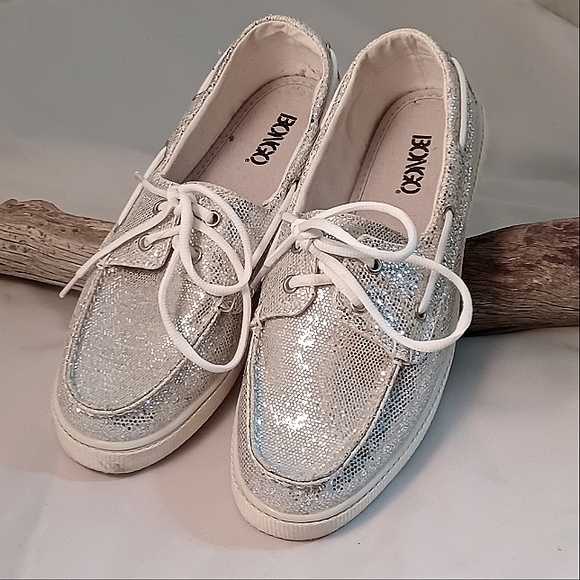 BONGO | Shoes | Silver Sport Shoes Bingo | Poshmark